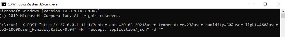 Deploying Office room occupancy prediction using FASTAPI - Data Science Prophet
