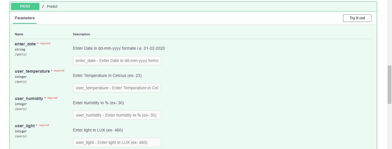 Deploying Office room occupancy prediction using FASTAPI - Data Science Prophet