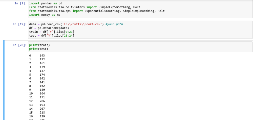 Time series Forecasting - Holt's method - Data Science Prophet