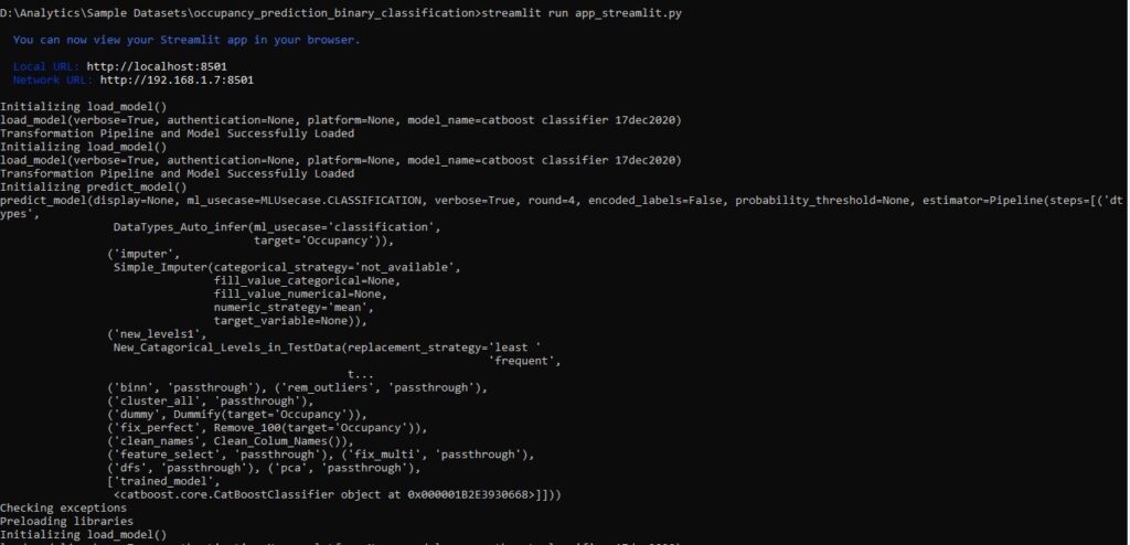 A Web application using Streamlit - Data Science Prophet